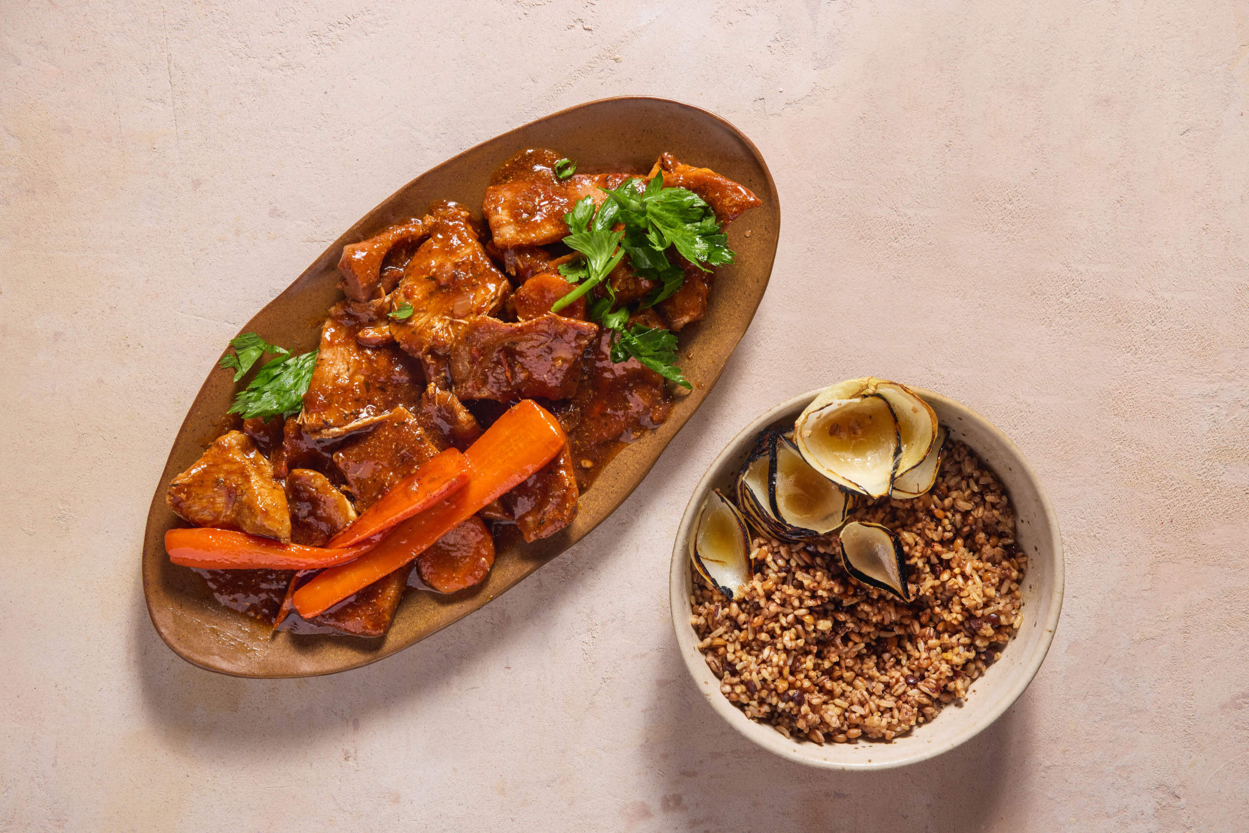 Pork cheek casserole | Woolworths TASTE