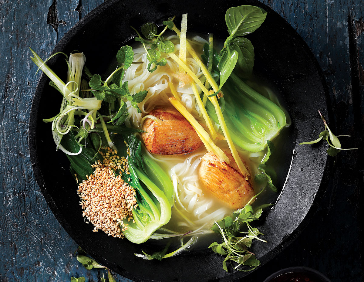 Chicken pho bo (Vietnamese chicken soup) | Woolworths TASTE