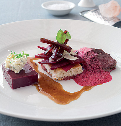 Beetroot jelly, roast beetroot and Parmesan tarts | Woolworths TASTE