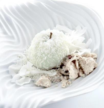 Coconut apple and shredded coconut recipe | TASTE