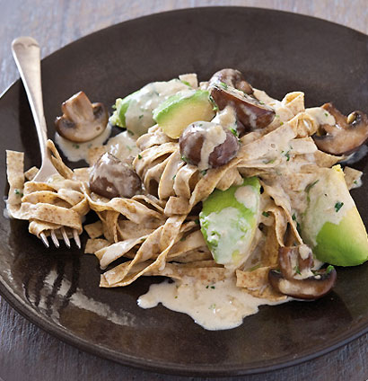 Mushroom and avo wholewheat pasta | Recipe | Woolworths TASTE