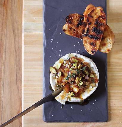 Fruit and nut camembert cake recipe | Woolworths TASTE