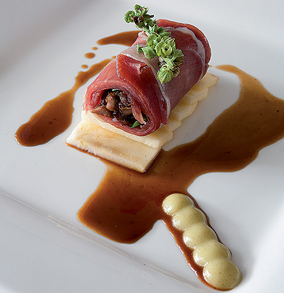 Guinea fowl & parma ham roulade recipe | Woolworths TASTE