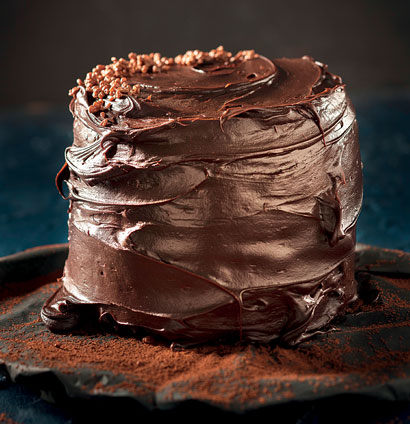 Watch: triple-chocolate layer cake | Woolworths TASTE