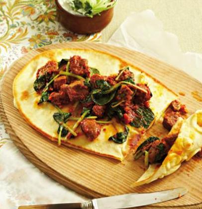 Spicy lamb wraps | Woolworths TASTE