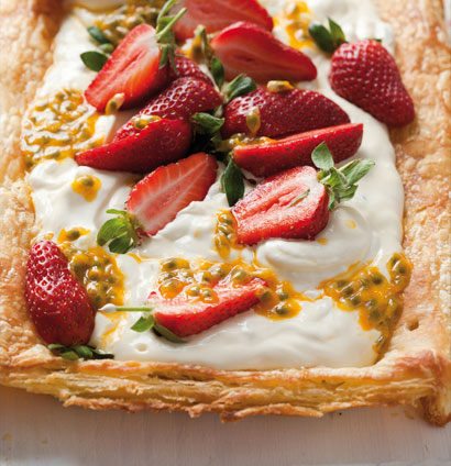 Summer Berry and Granadilla Tart Recipe | Woolworths TASTE