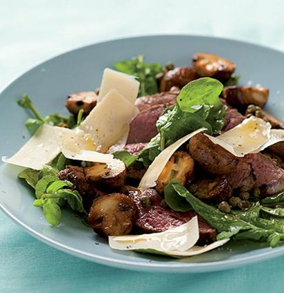 Tagliata with capers and Parmesan | Woolworths TASTE