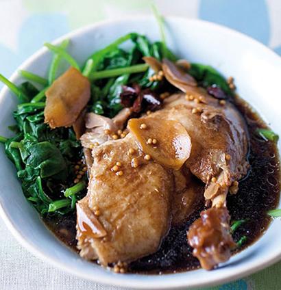 Tender duck poached in spiced soya sauce | Woolworths TASTE