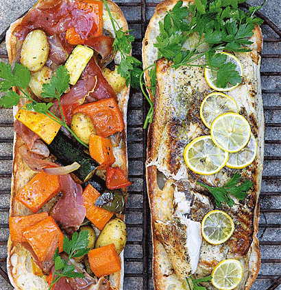 Yellowtail Side on Toasted Ciabatta recipe | Woolworths TASTE