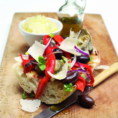 Italian open sandwich & grana padano recipe | WW TASTE