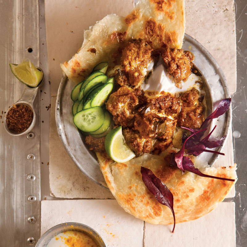 Weekend smoky lamb roti | Woolworths TASTE