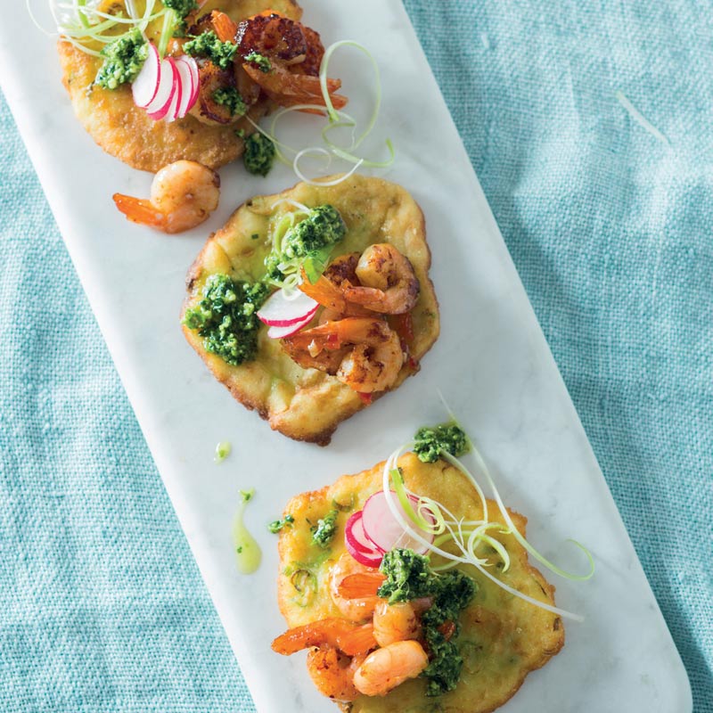 Spring onion pancakes | Woolworths TASTE