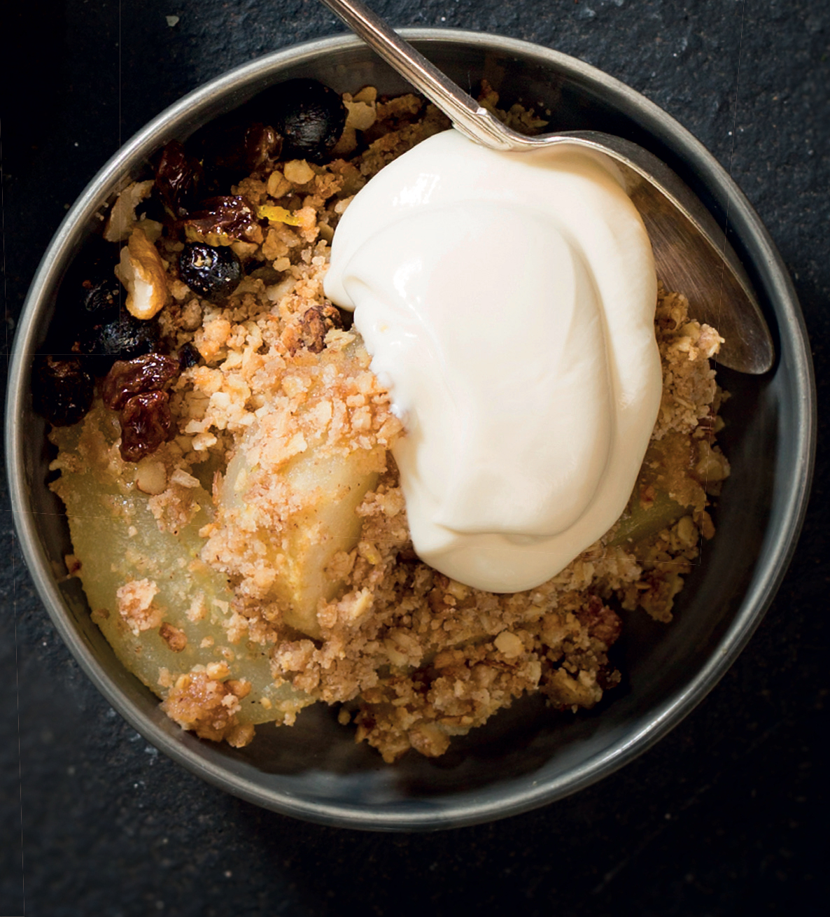 Pear-and-pecan crumble | Woolworths TASTE