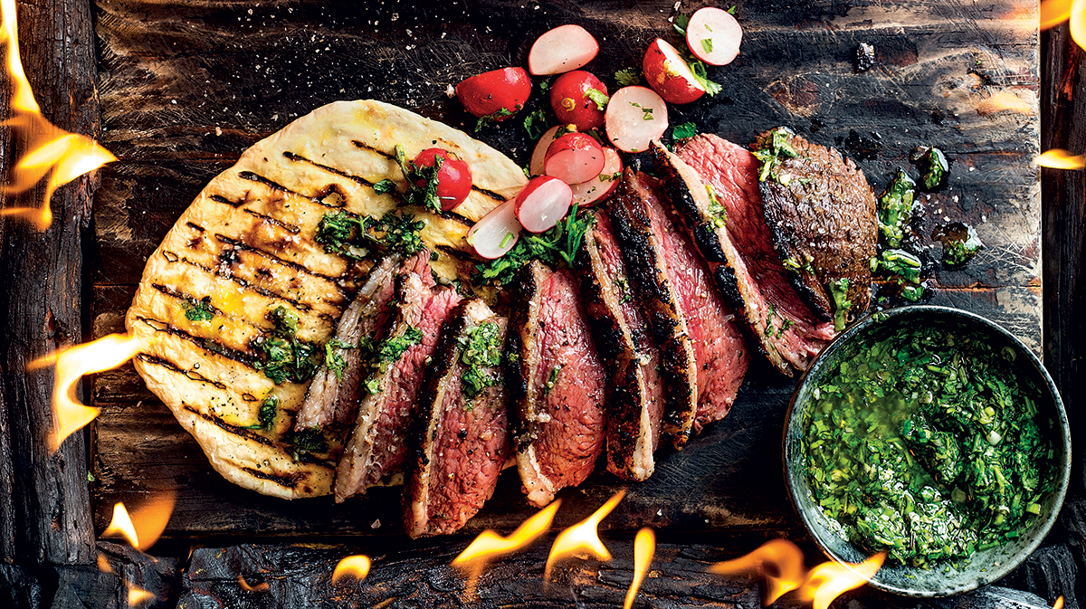 Beef picanha with flatbreads | Woolworths TASTE