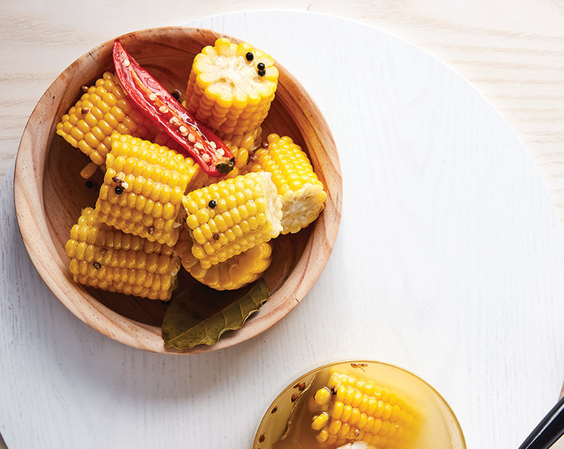 Marinated corn chunks with chilli | Woolworths TASTE