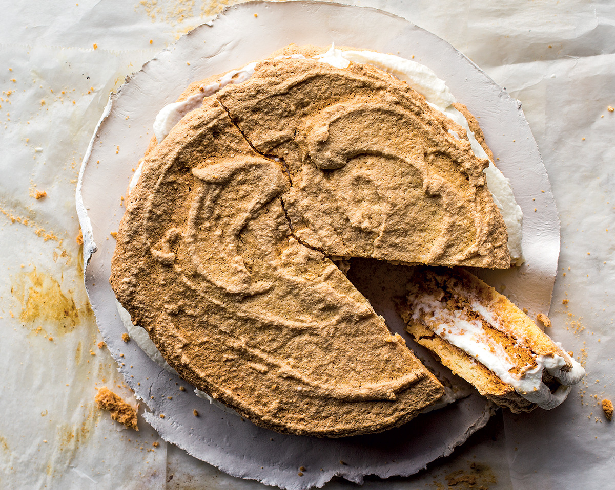 Macaron coconut torte | Woolworths TASTE