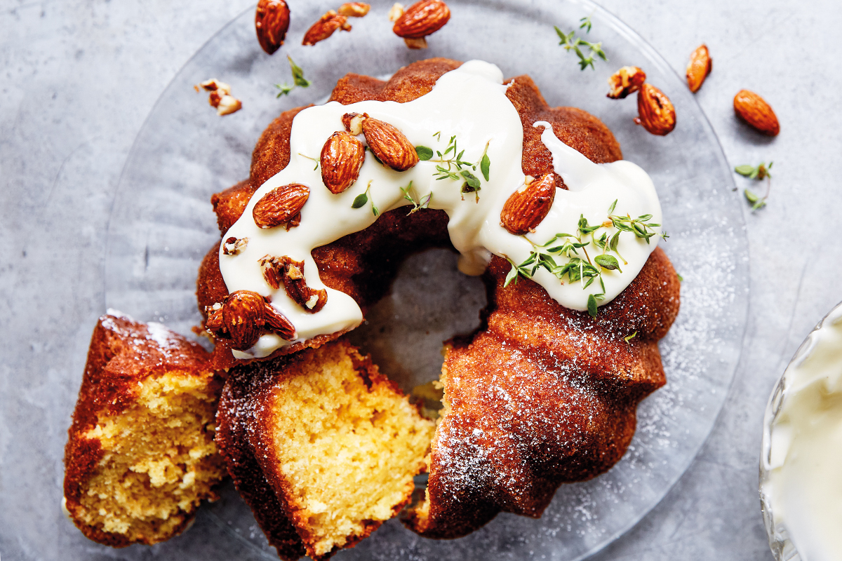Amasi bundt cake with crème fraiche frosting | Woolworths TASTE
