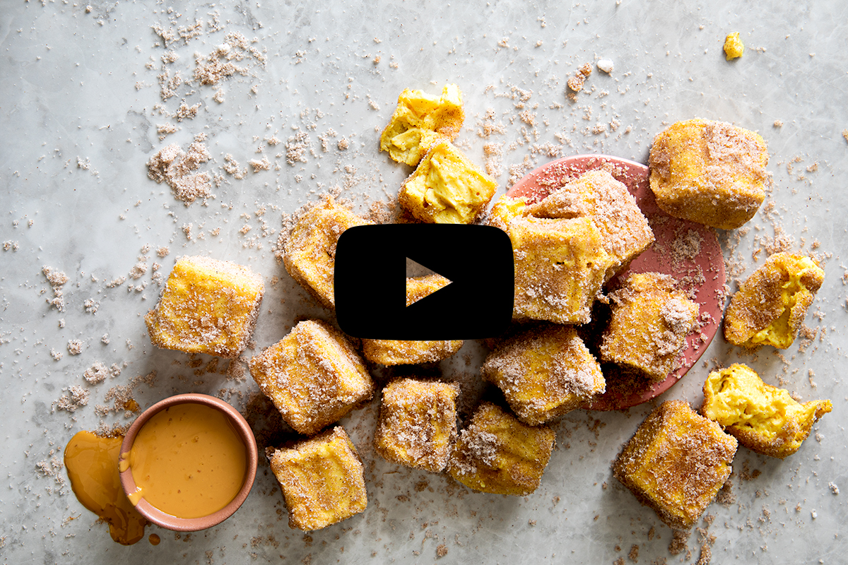 Watch: Deep-fried milk tart | Woolworths TASTE