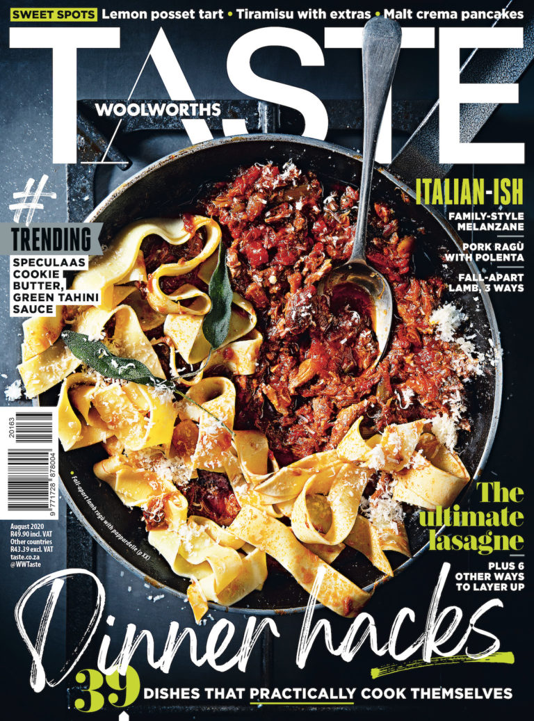 Here's what you can expect in the August issue of TASTE