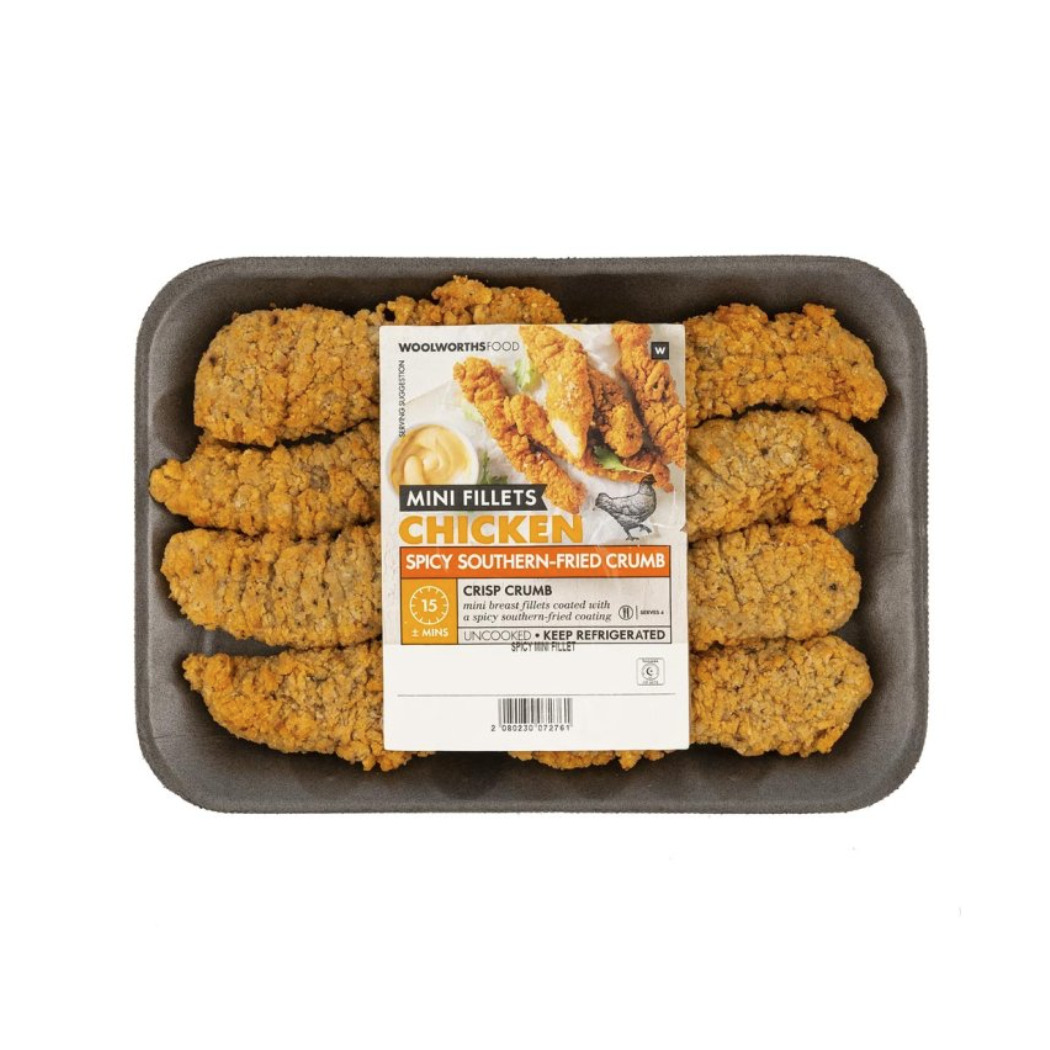 Crispy, crumbed chicken + buttermilk waffles | Woolworths TASTE