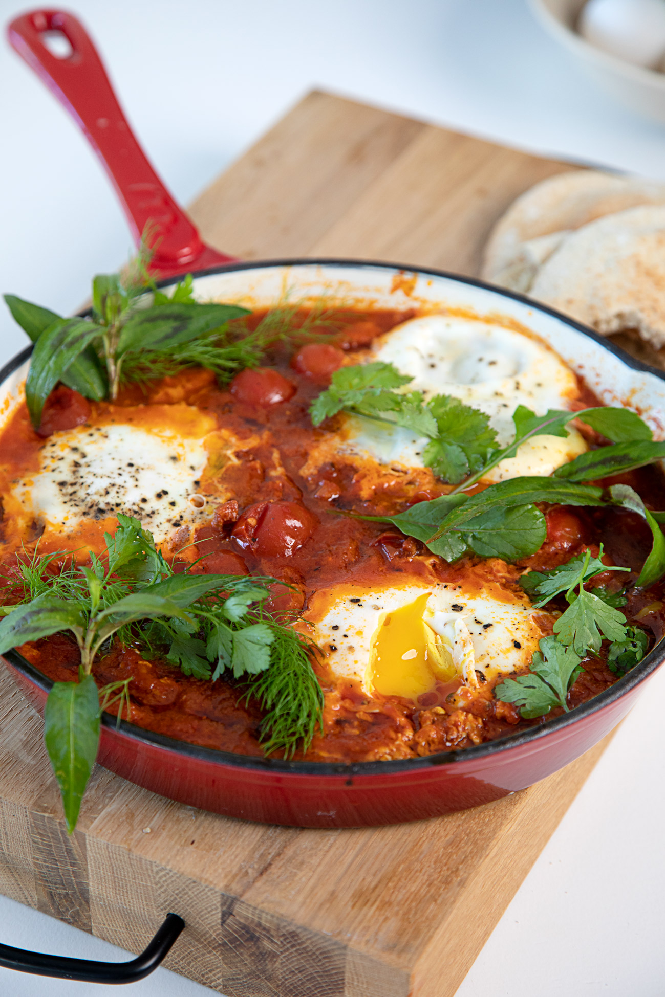 3-ingredient “shakshuka” | Woolworths TASTE