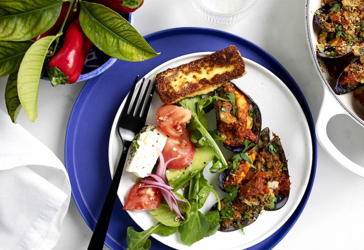 Easy grilled Mediterranean mussels recipe | Woolworths TASTE