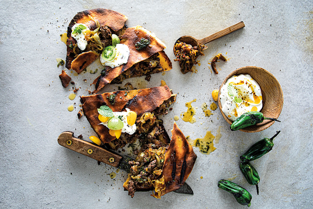 Boerewors-stuffed flatbreads | Woolworths TASTE