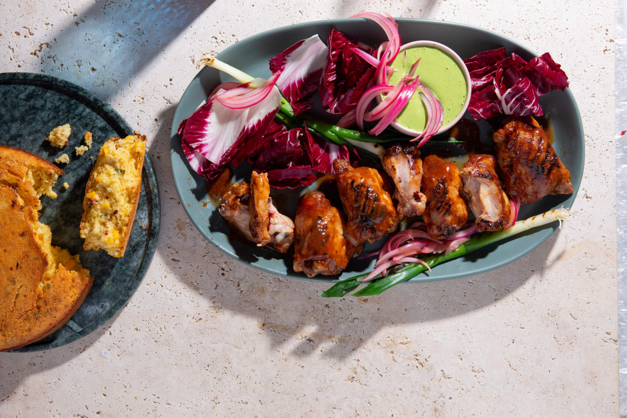 These sticky, chicken riblets are our go-to braai starter this spring ...