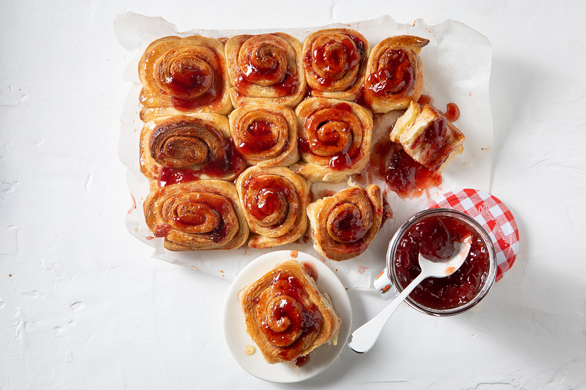 Bon Maman strawberry preserve sweet rolls | Woolworths TASTE