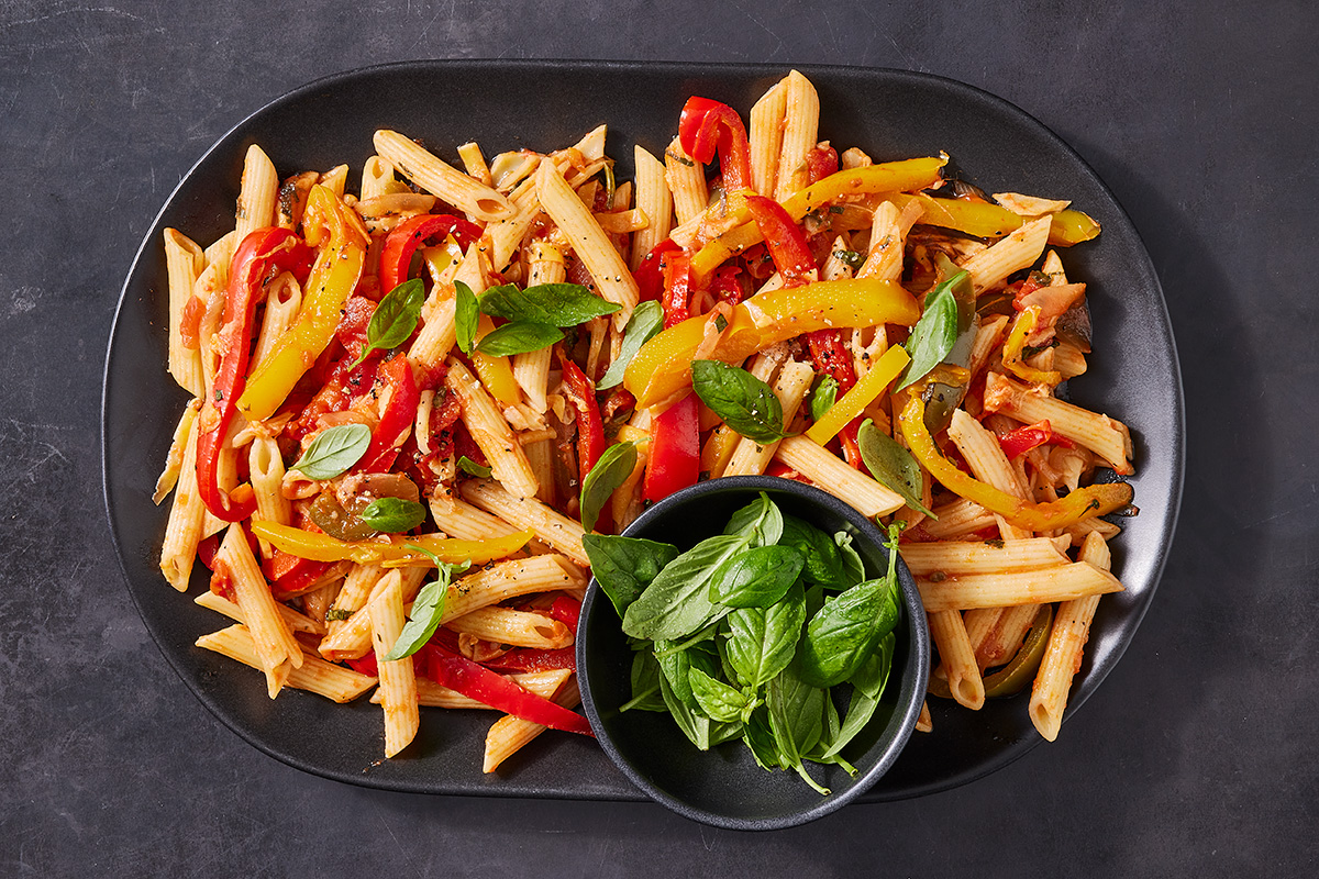 Pasta Peperonata recipe | Easy & Flavourful | WW TASTE