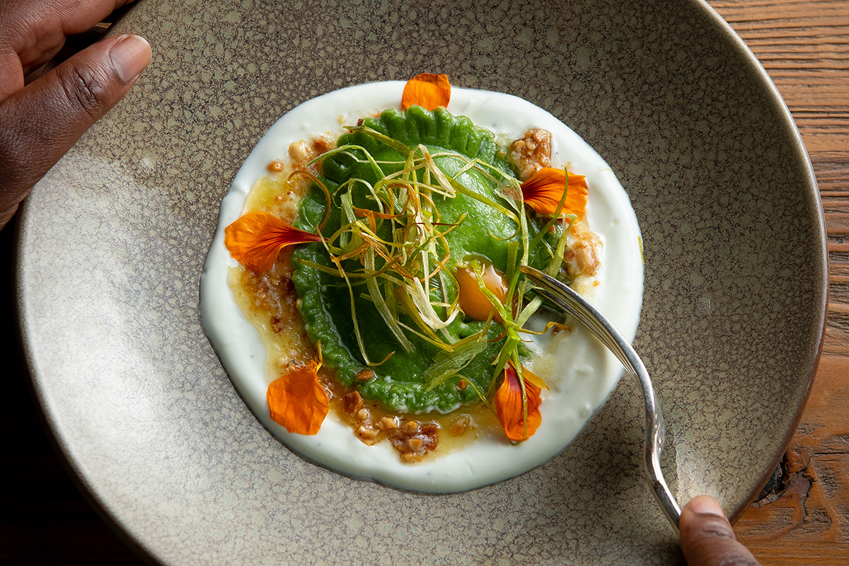 Kale leaf ravioli | Woolworths TASTE