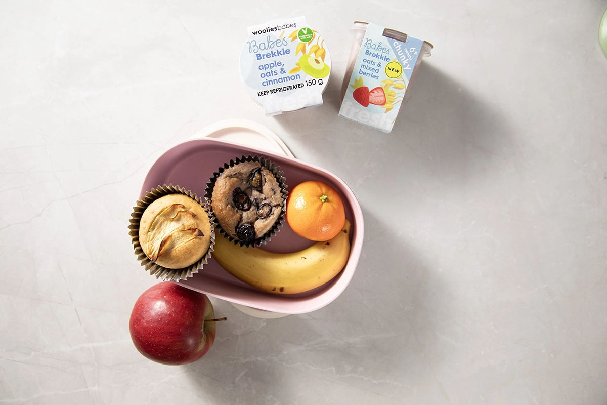 Fruity oats mini muffins recipe | Wholesome | Woolworths TASTE