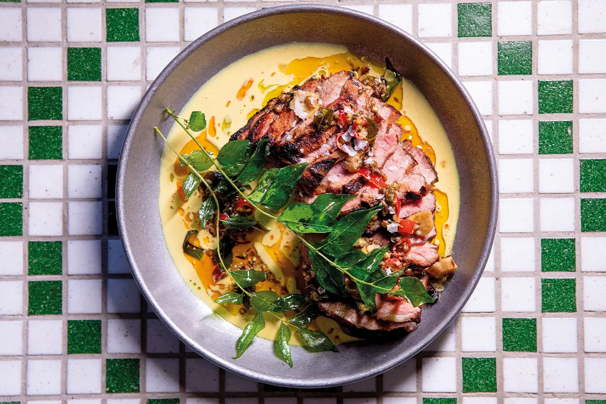 Harissa and rose lamb rump recipe | Woolworths TASTE