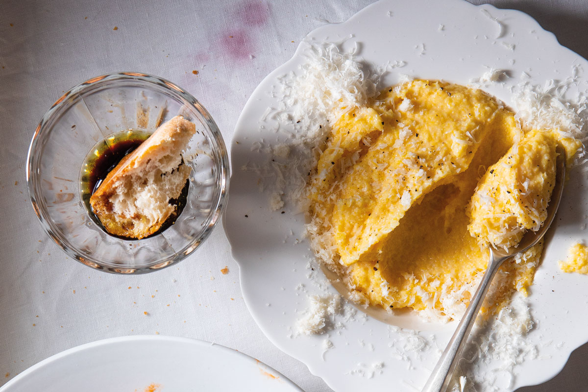 Two-cheese polenta | Woolworths TASTE