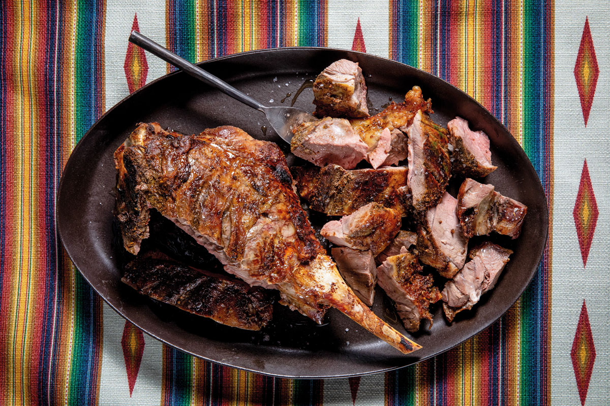 Lamb hung over the fire recipe | Flavourful | WW TASTE