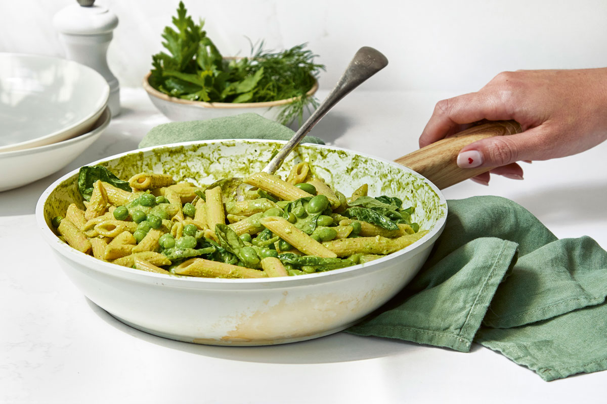Ella Mills' Go-To green pasta recipe | Woolworths TASTE