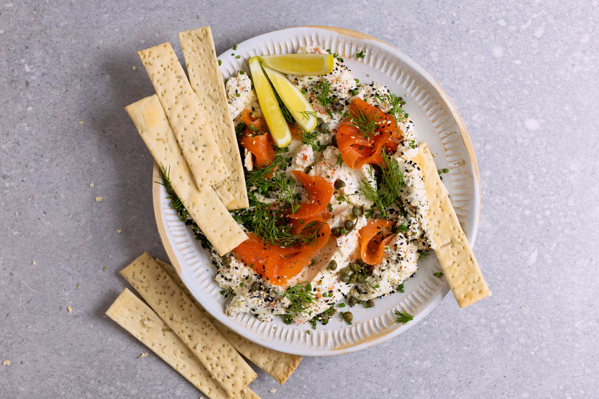 Trout-and-Cream Cheese Platter recipe | Woolworths TASTE