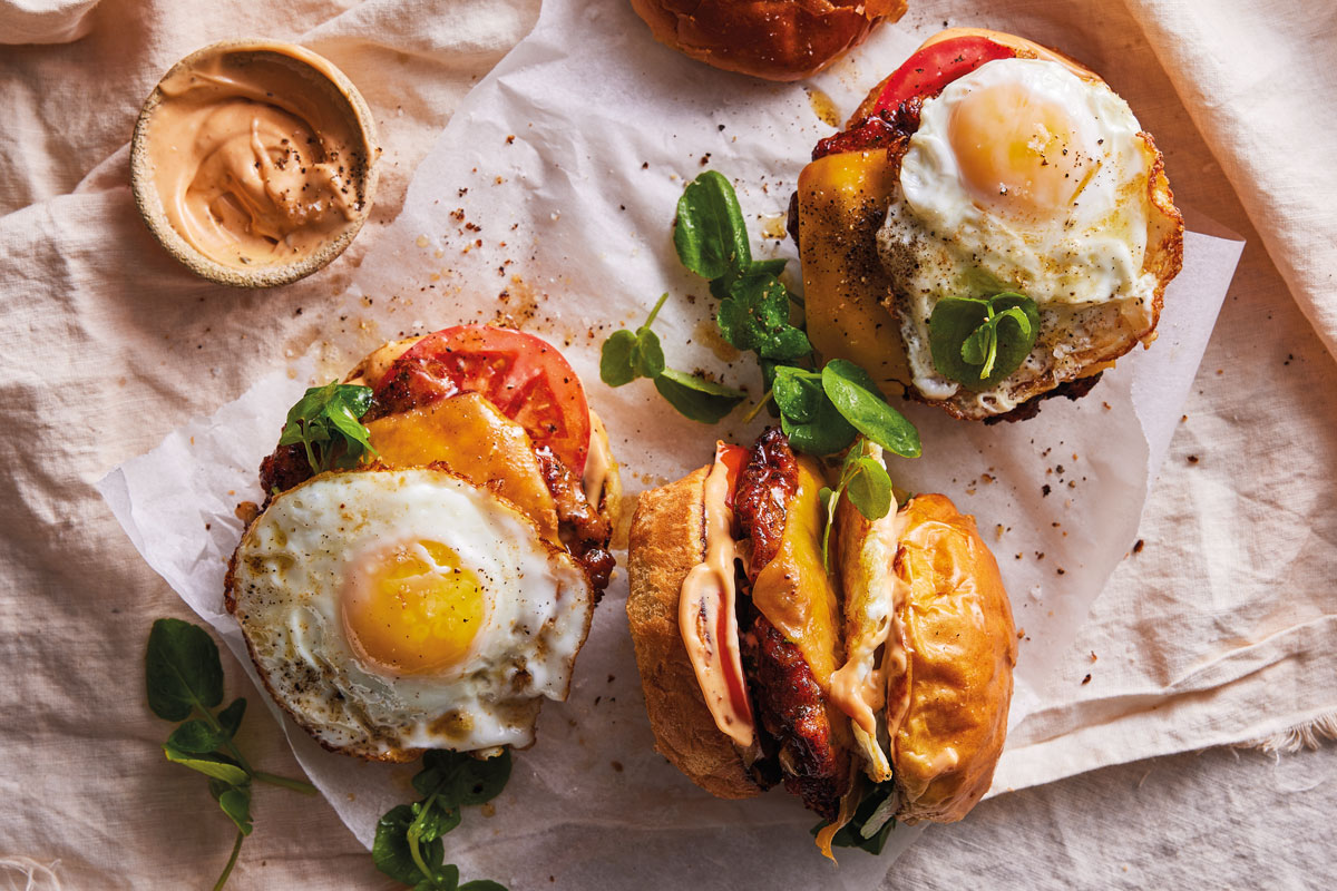 Pork Breakfast Burger Recipe | Flavourful | Woolworths TASTE
