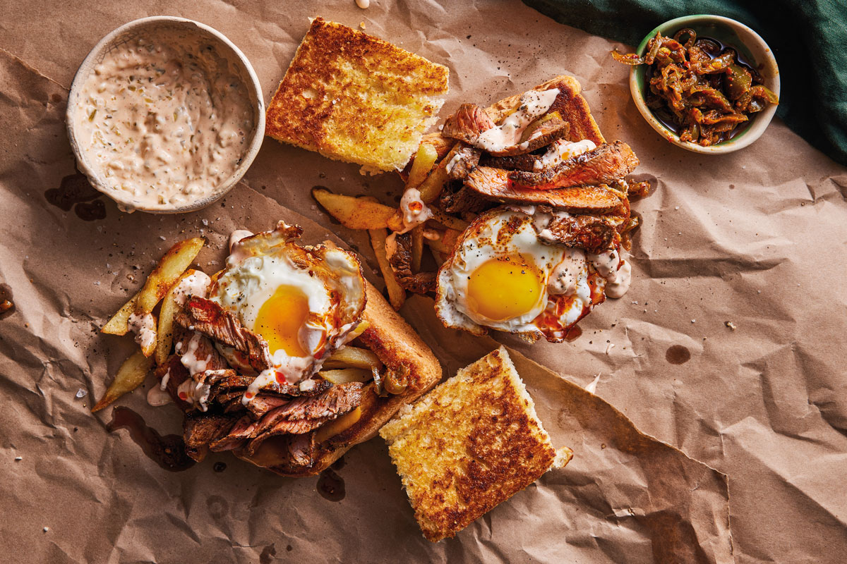 Steak Kota recpe | South African Street Food | TASTE