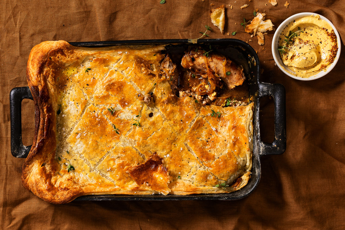 Boerie rolll pie recipe | South African Comfort Food | TASTE