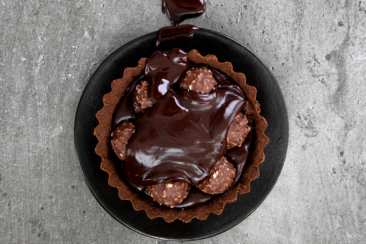 Decadent chocolate tarts recipe | Luxurious | TASTE