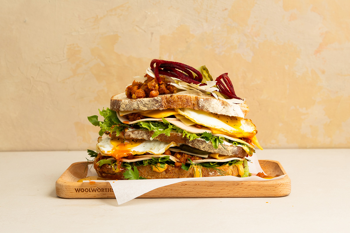 Chicken polony dagwood | Woolworths TASTE