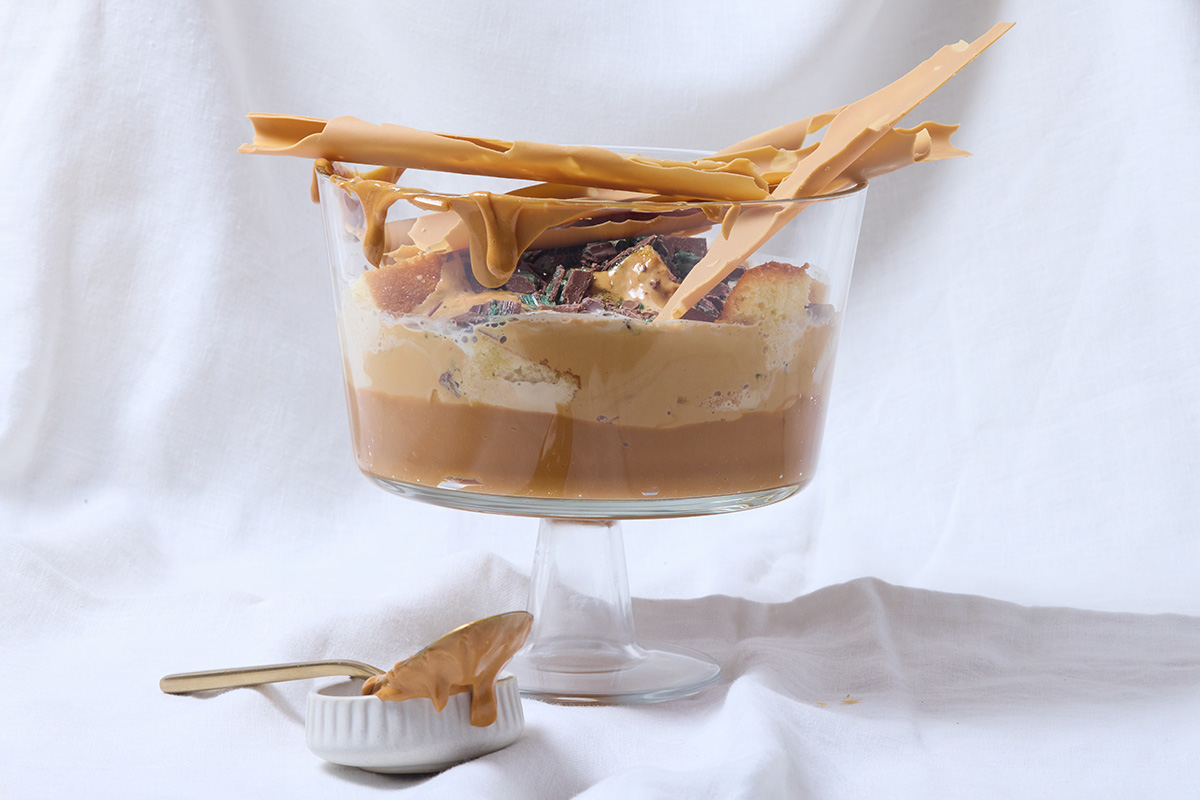 Peppermint Crisp trifle | Woolworths TASTE