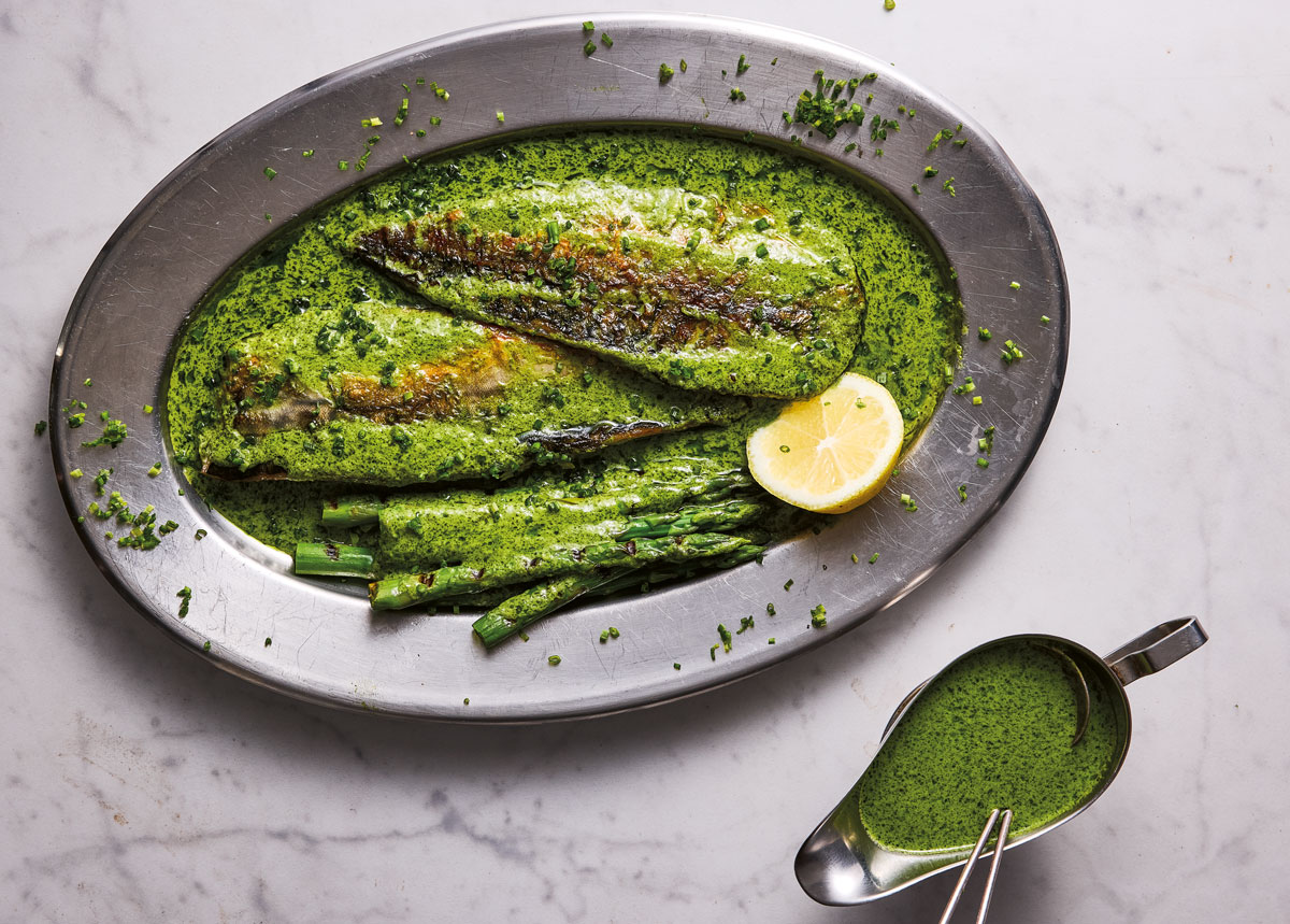 Smoked mackerel with parsley velout | Woolworths TASTE