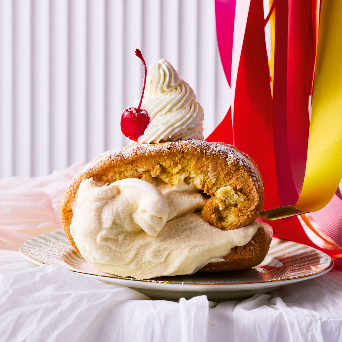 Ice-cream swiss roll recipe | Woolworths TASTE
