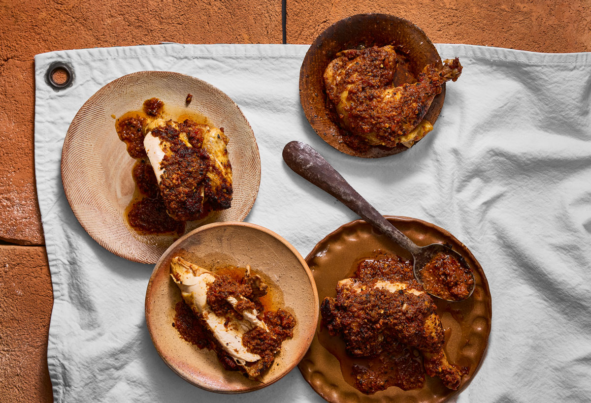 Baked chicken and 'nduja recipe | Woolworths TASTE