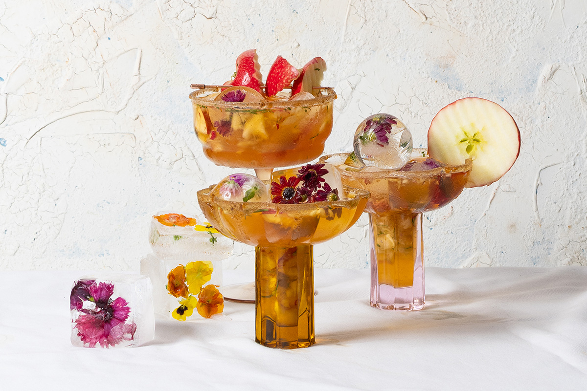 Apple iced tea mocktail | Woolworths TASTE