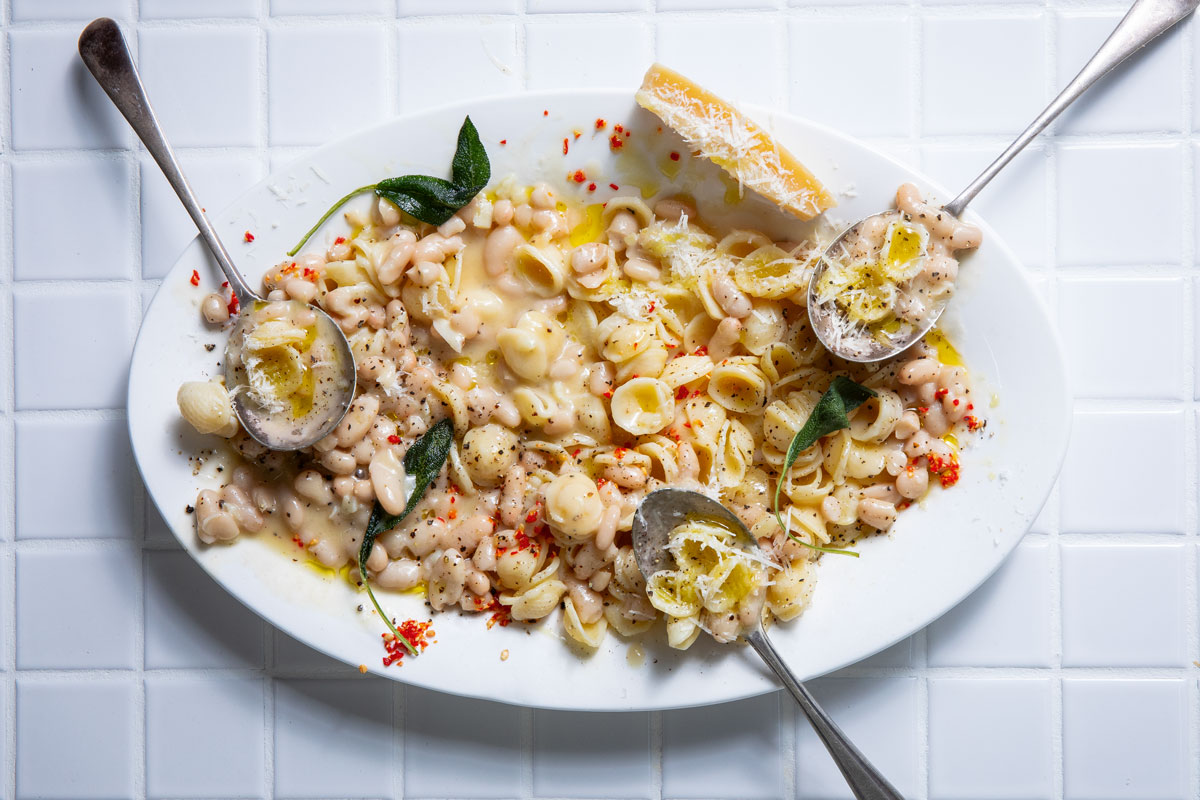 Butter bean cacio e pepe recipe | Woolworths TASTE