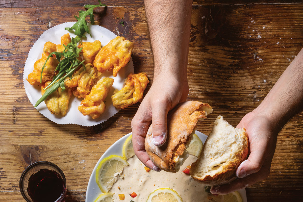 Fried baby marrow flowers | Woolworths TASTE