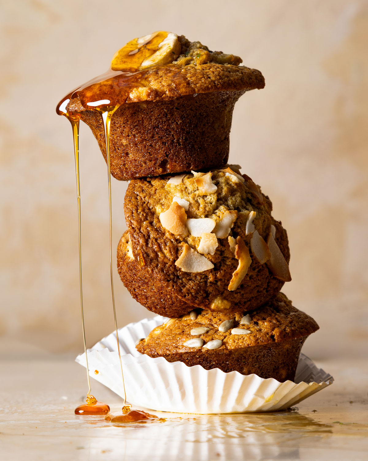 Foolproof freezer banana-and-coconut muffins | Woolworths TASTE